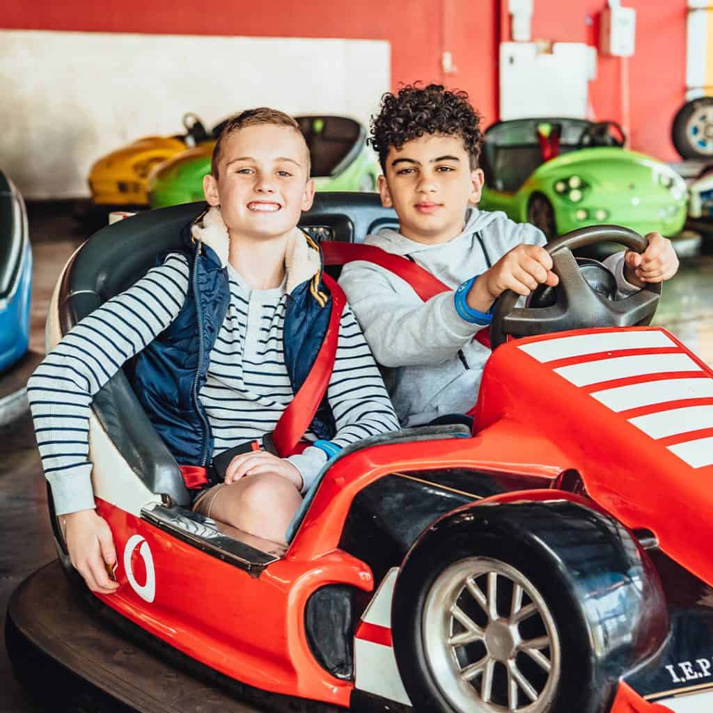 Dodgem Cars Winter - The Beachouse